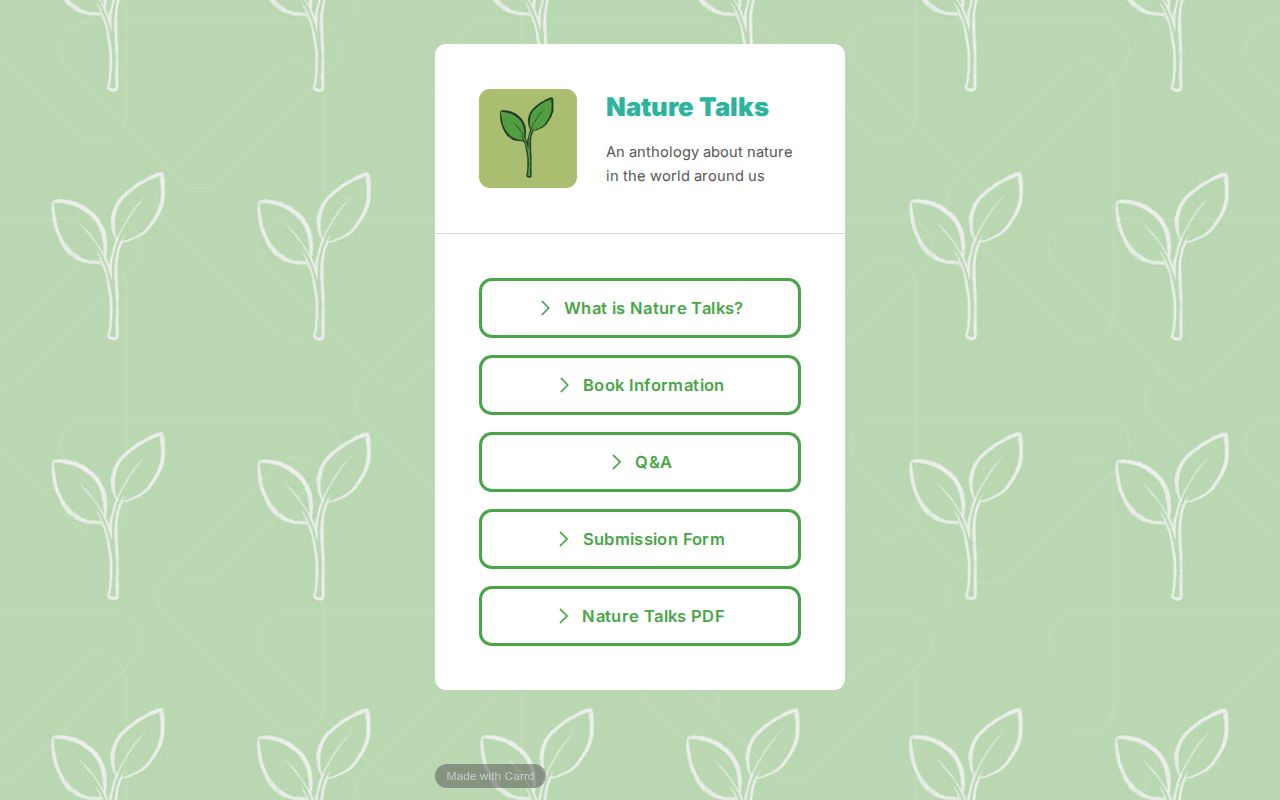 Nature Talks